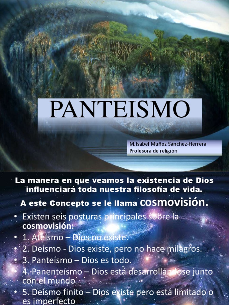 Panteismo 160609095218 | PDF | Panteísmo | Existencia