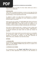 Palabras para Cambio de Zapatilla 15 Años | PDF | Zapato
