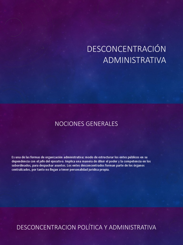Desconcentración Administrativa | PDF | Federación | Comisión Europea