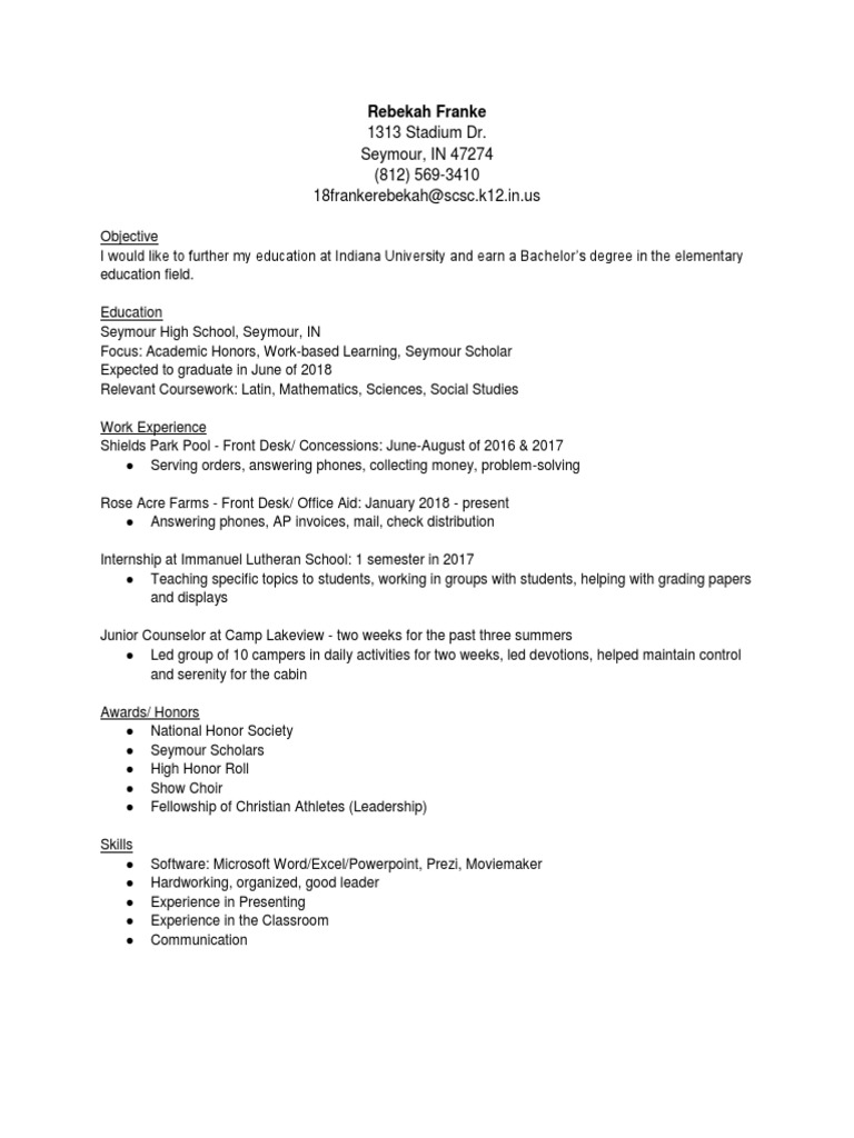 WBL Resume | PDF