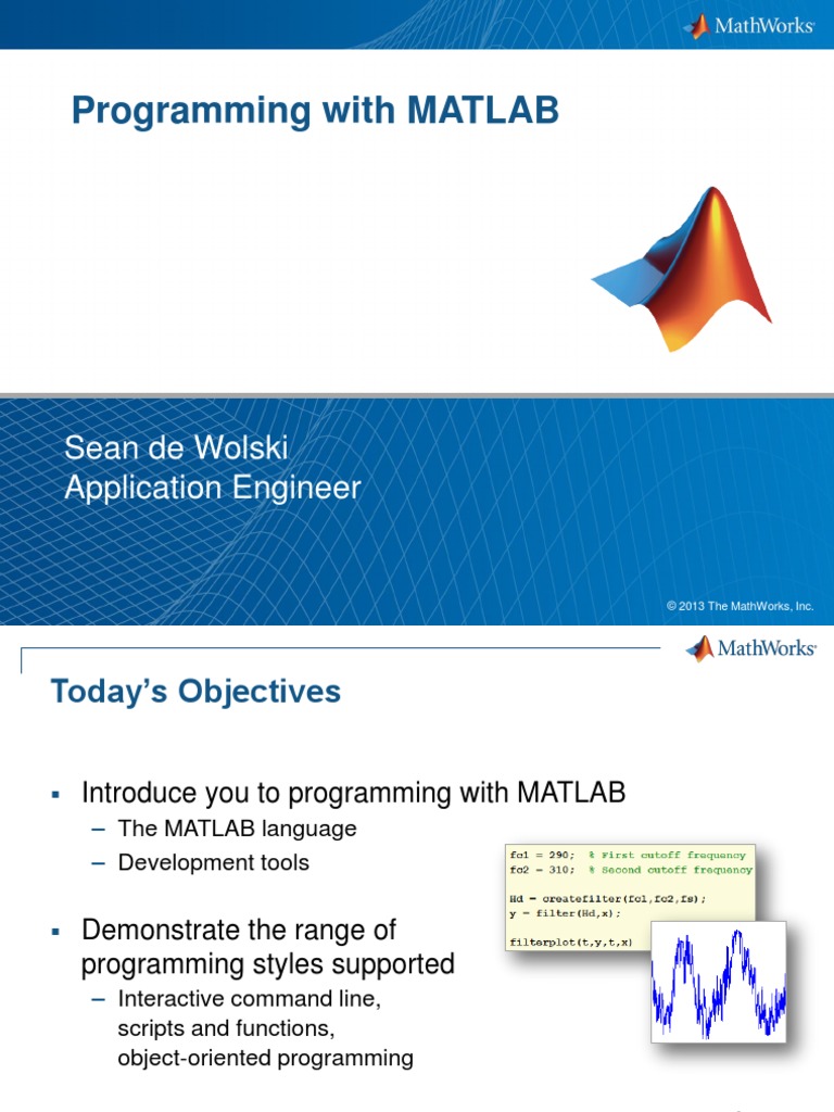 Programming With Matlab Pdf Matlab Class Computer Programming 8466