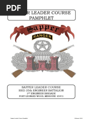 Sapper Leader Course