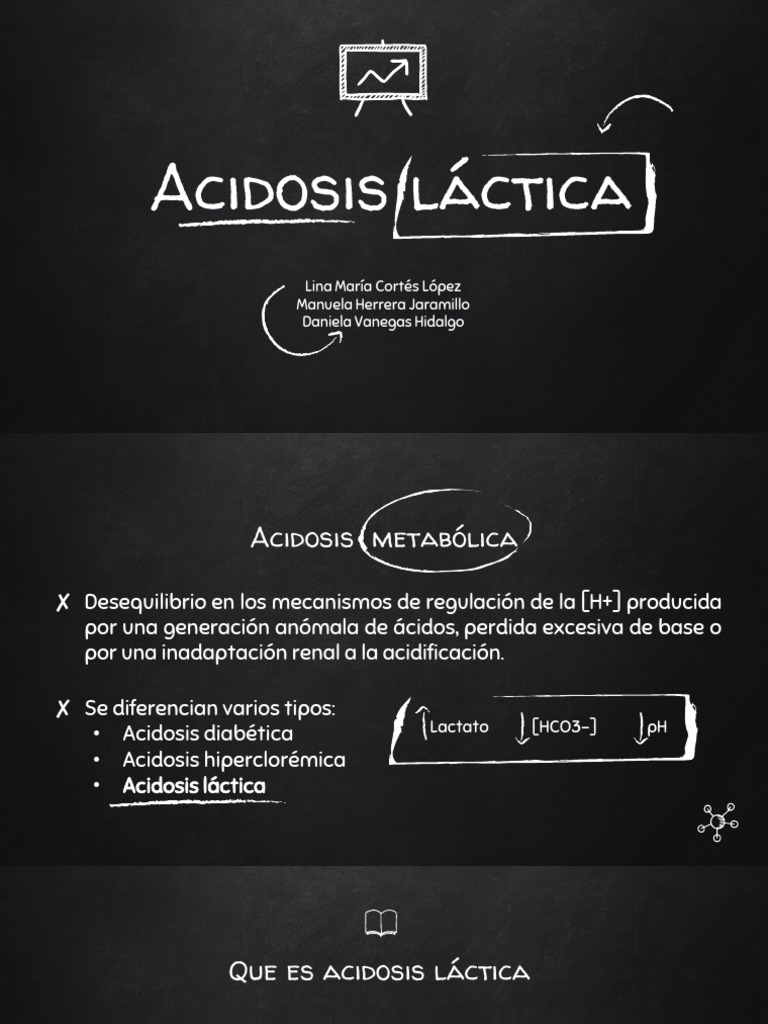 Acidosis Láctica | PDF | Ácido láctico | Medicina