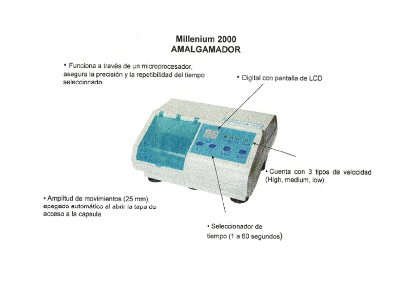 Info Amalgamador Millenium2000 | PDF