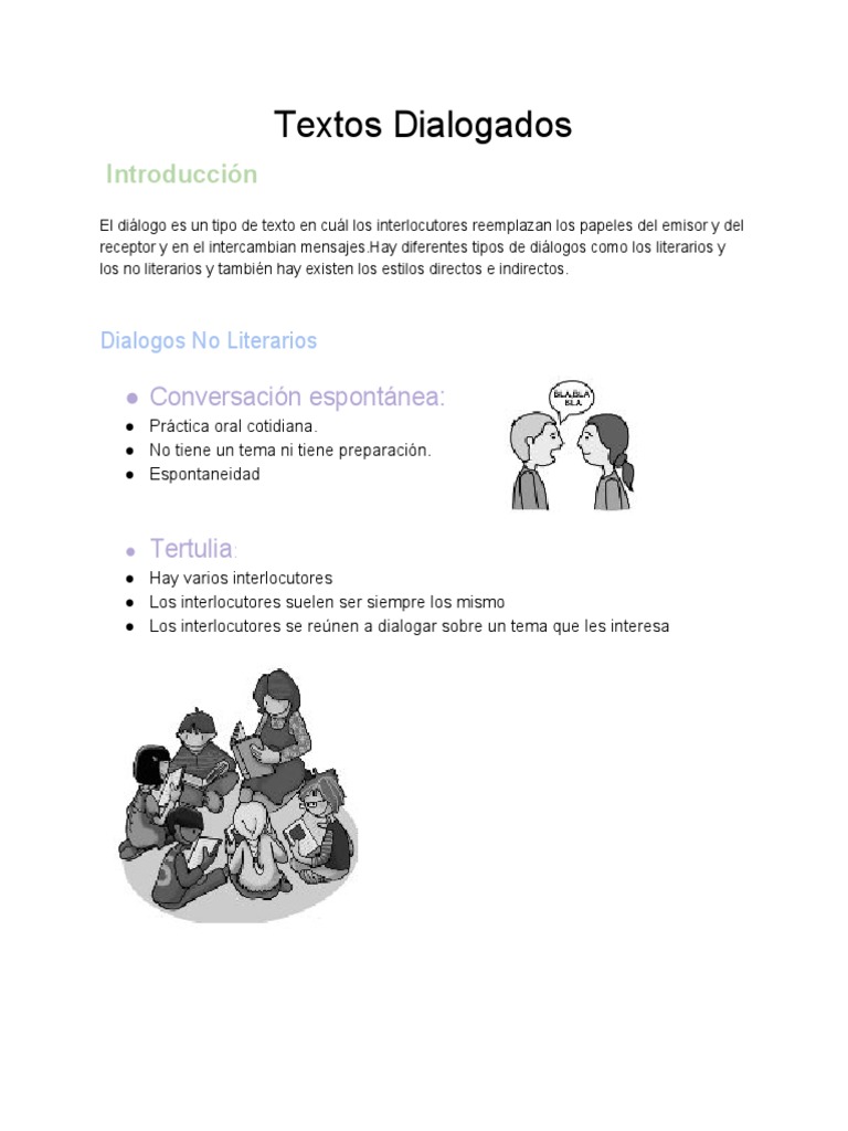 Textos Dialogados-2 | PDF