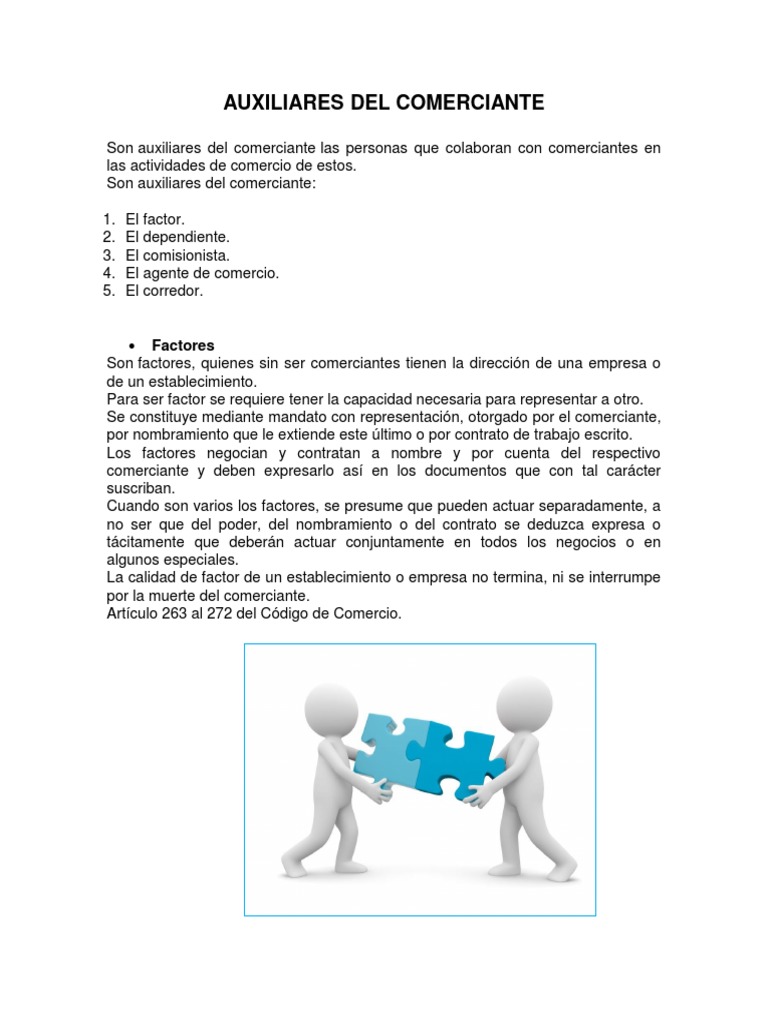 Auxiliares Del Comerciante | PDF | Business | Gobierno