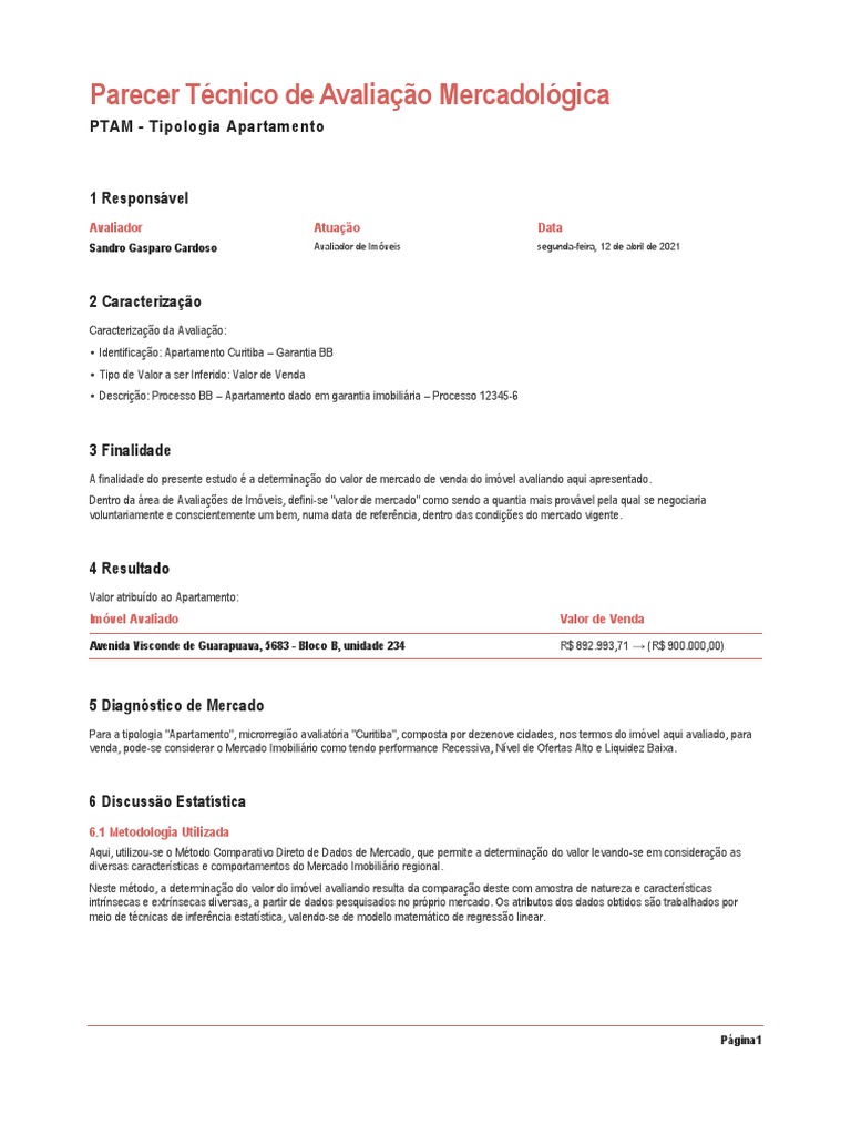 PTAM | PDF | Correlação e dependência | Coeficiente de determinação