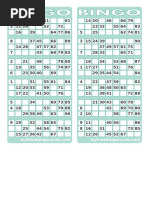 Tambola Tickets PDF | PDF | Leisure Activities | Leisure