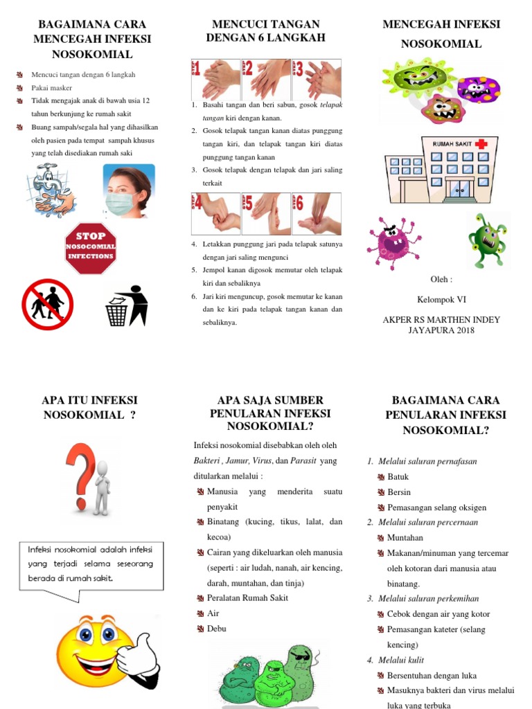 ASIYANTO R Leaflet Infeksi Nosokomial | PDF