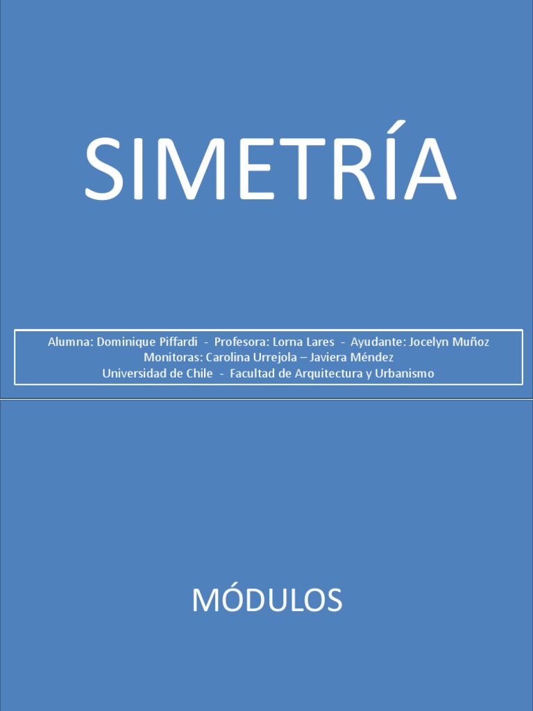 Simetria | PDF