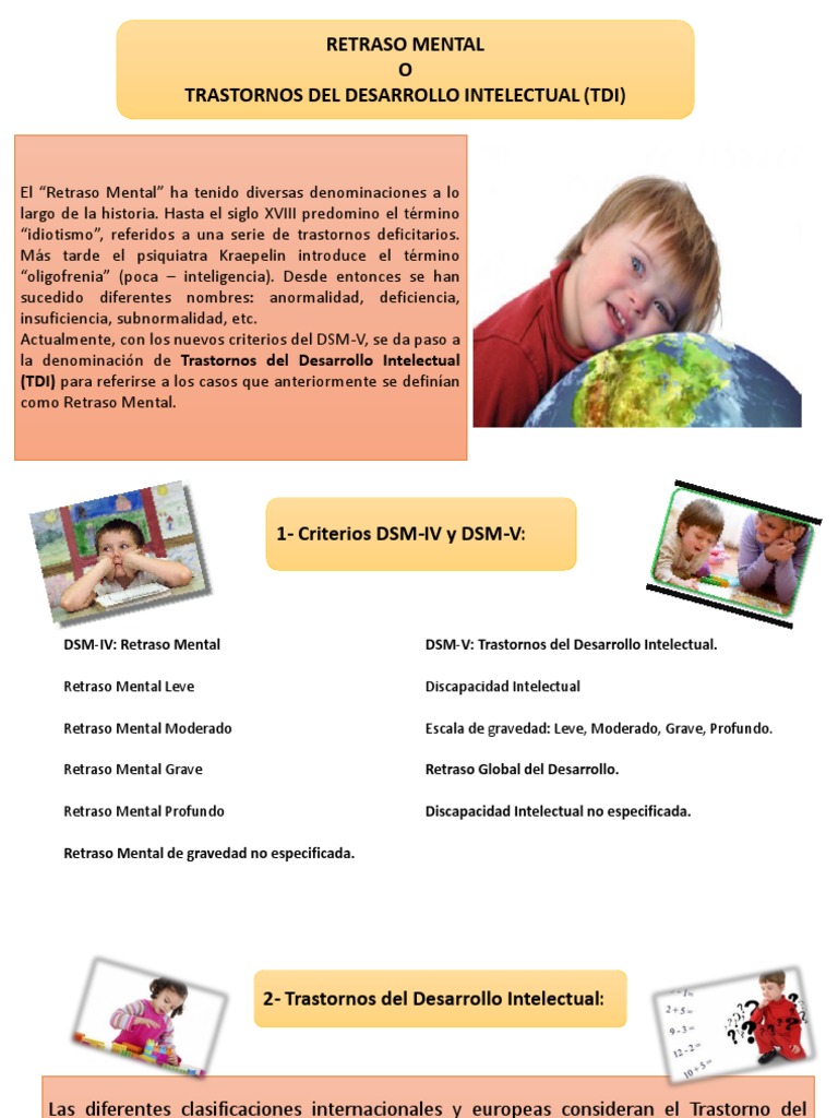 Retraso Mental | PDF | Discapacidad intelectual | Cociente de inteligencia