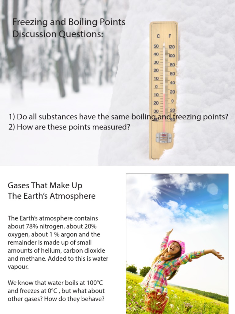 Freezing and Boiling Points 4 Pages | PDF | Science & Mathematics