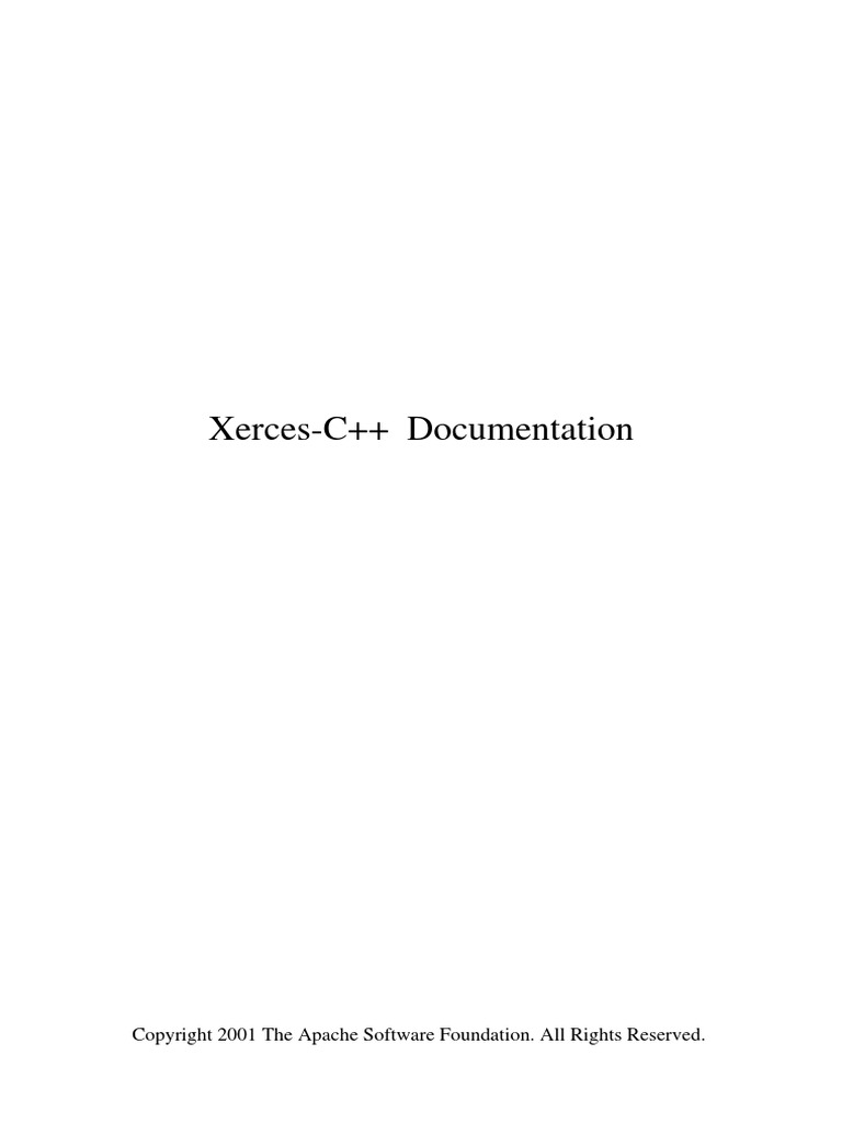 Xerces C | PDF | Xml | Library (Computing)