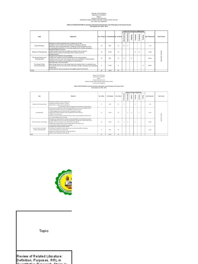 pr2 TOS | PDF | Evaluation | Statistics