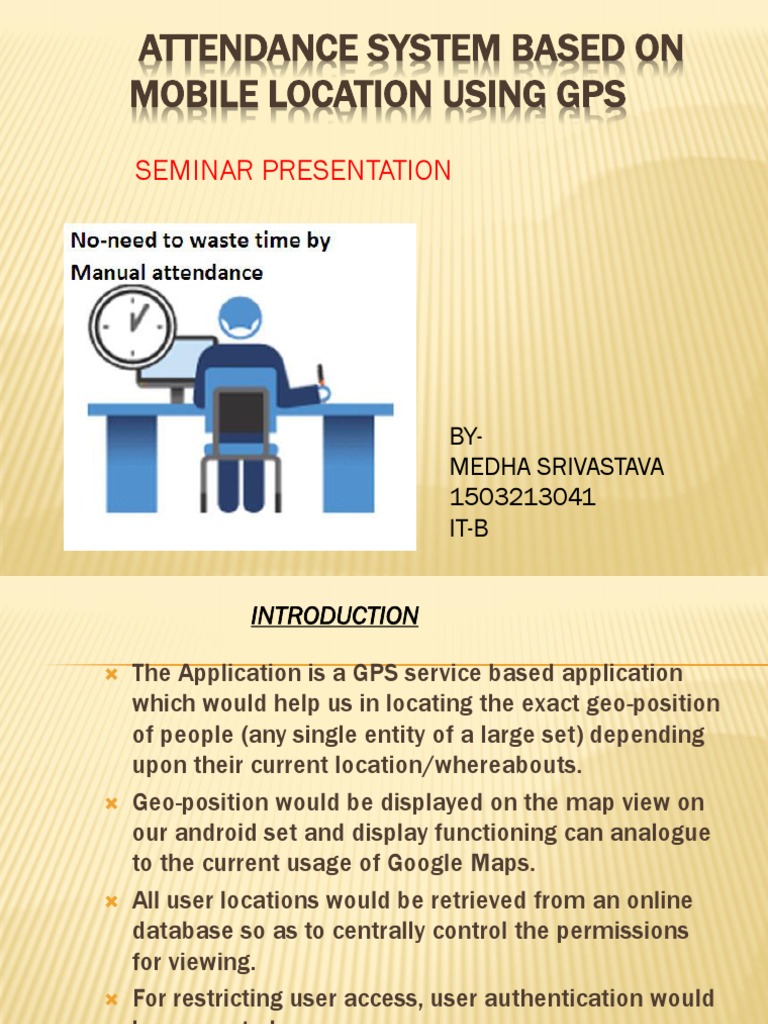 Mobile Location Based Attendance System Download Free Pdf Global