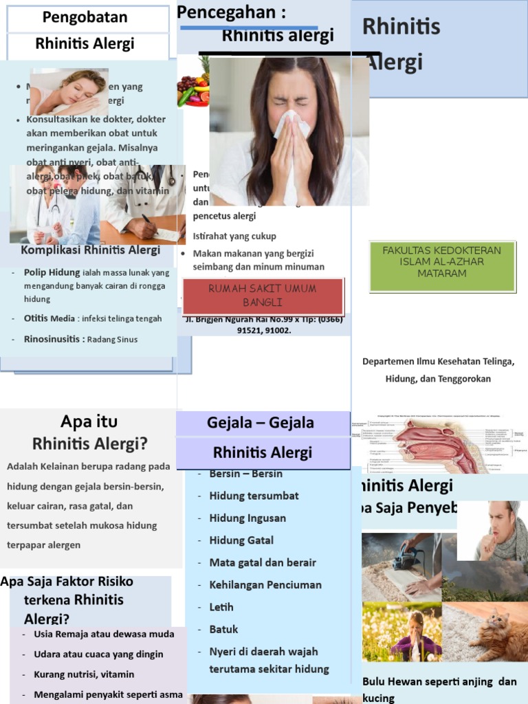 RHINITIS ALERGI PENYEBAB DAN GEJALA | PDF
