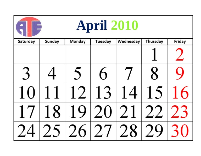 Calendar | PDF