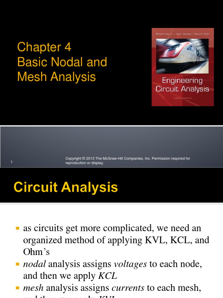 Basic Nodal and Mesh Analysis | PDF | Electronic Circuits | Force