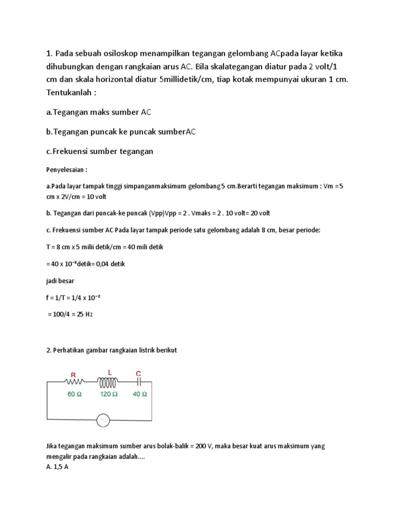 Contoh Soal (Remed) | PDF