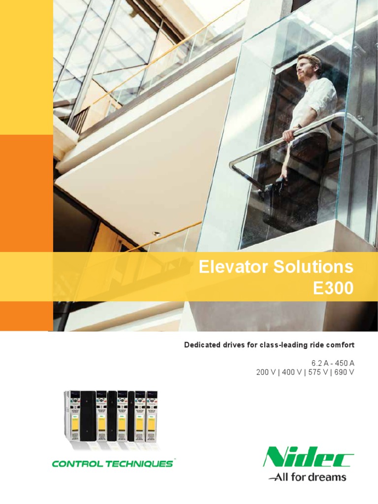 Nidec Elevator Drive | PDF | Elevator | Safety