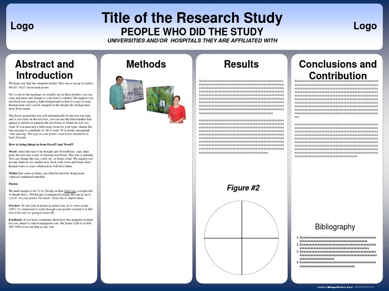 36x48 Horizontal Research Template | PDF | Software | Computing