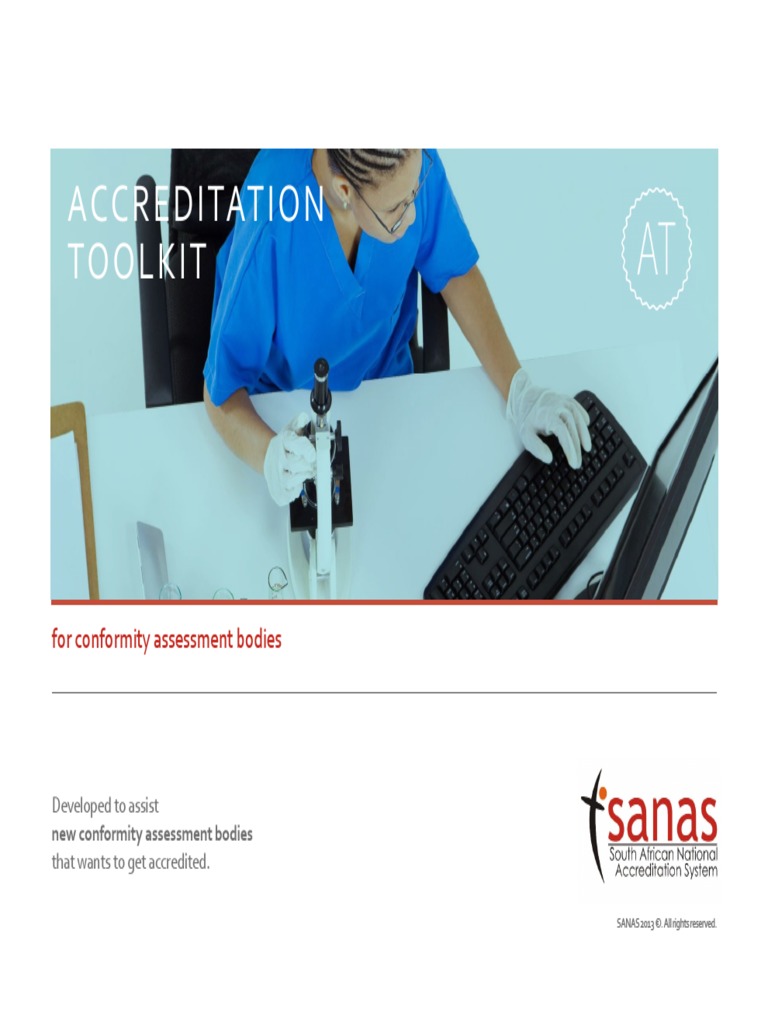 SANAS Accreditation Toolkit PDF | PDF | Evaluation | Business