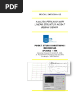 Analisis Struktur Gedung Bertingkat Dengan Menggunakan SAP 2000 | PDF