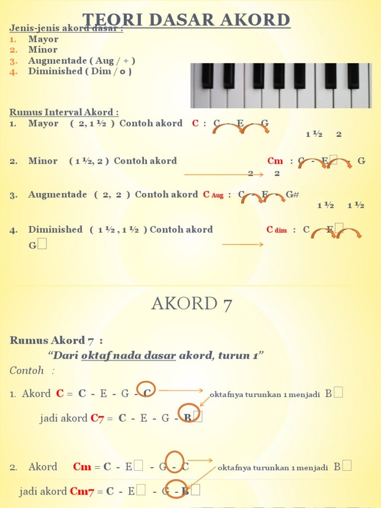 Teori Dasar Akord | PDF