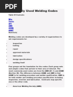 International Welding Codes and Standards | PDF | Welding | Construction