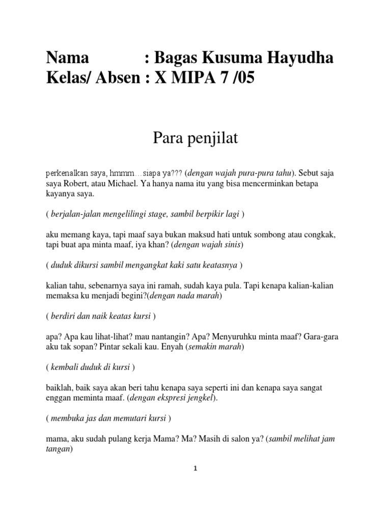 Para Penjilat | PDF