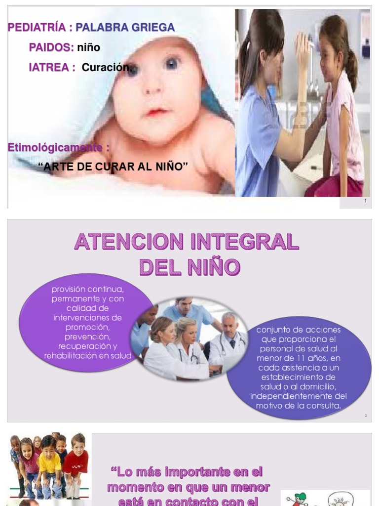 Atencion Integral Del Niño | PDF