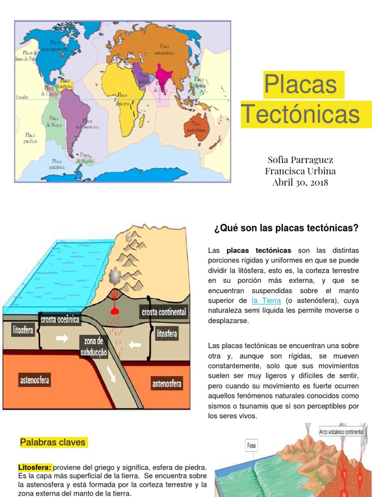 Placas Tectónicas | Descargar gratis PDF | Placas tectónicas | Tsunami