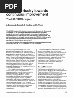 Improving Project Performance: CII Best Practices Guide | PDF | Benchmarking | Implementation