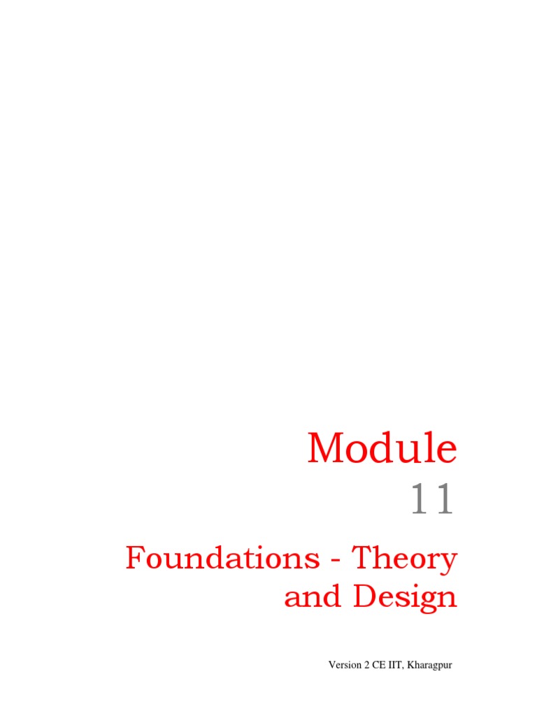 Foundation Design for Concrete Footings | PDF | Foundation (Engineering ...