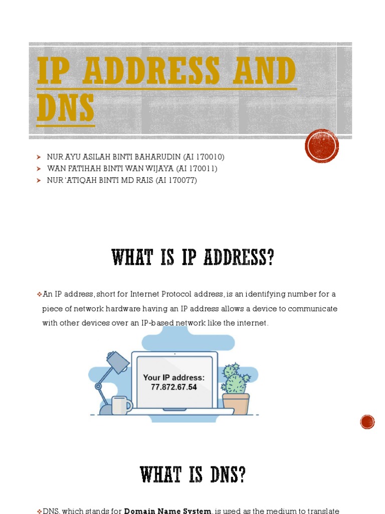 IP Address and DNS | PDF | Domain Name | Ip Address