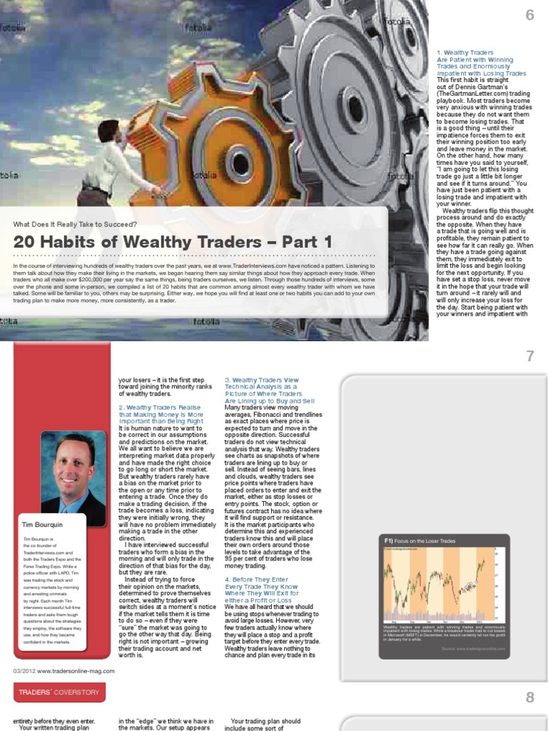 20 Habits of Wealthy Traders - Part 1: What Does It Really Take To ...