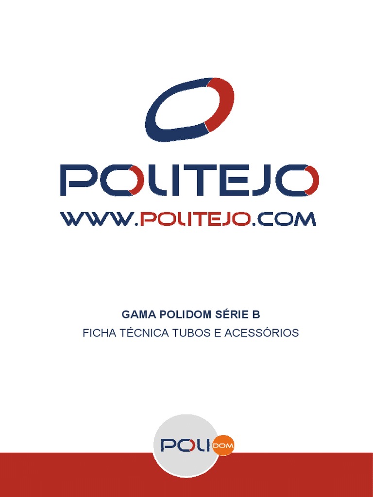 Catálogo Tubagem PVC | PDF | Química | Materiais