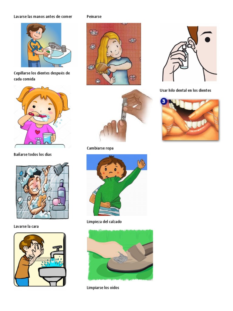 Hábitos de higiene personal esenciales | PDF