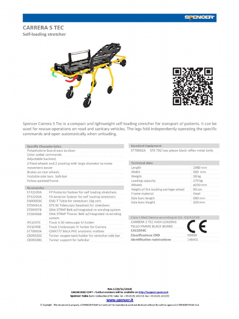 Brosur Carrera Tec Type Ca11054 | PDF