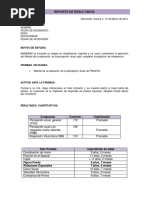 Resultados de la Prueba de Frostig | PDF | Calificación (educación ...