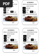 Ticket de Pollada | PDF