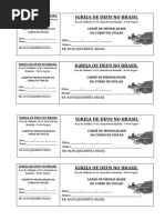 Modelo de Ficha Feijoada | PDF