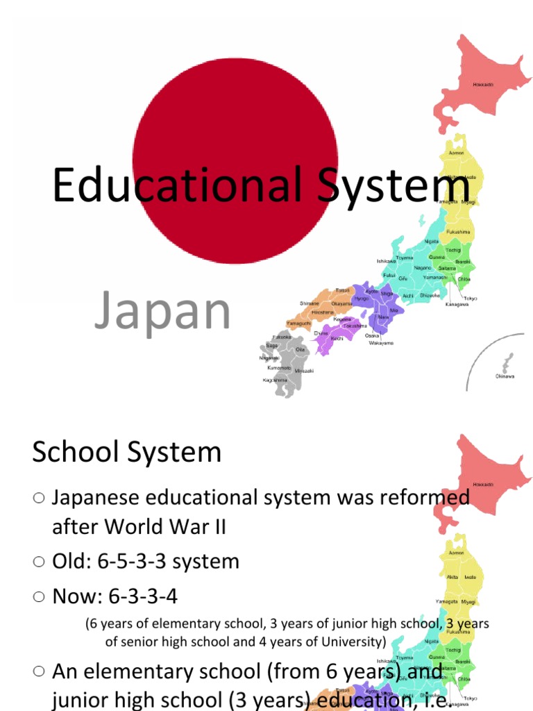 Educational System: Japan | PDF | Schools | Middle Schools
