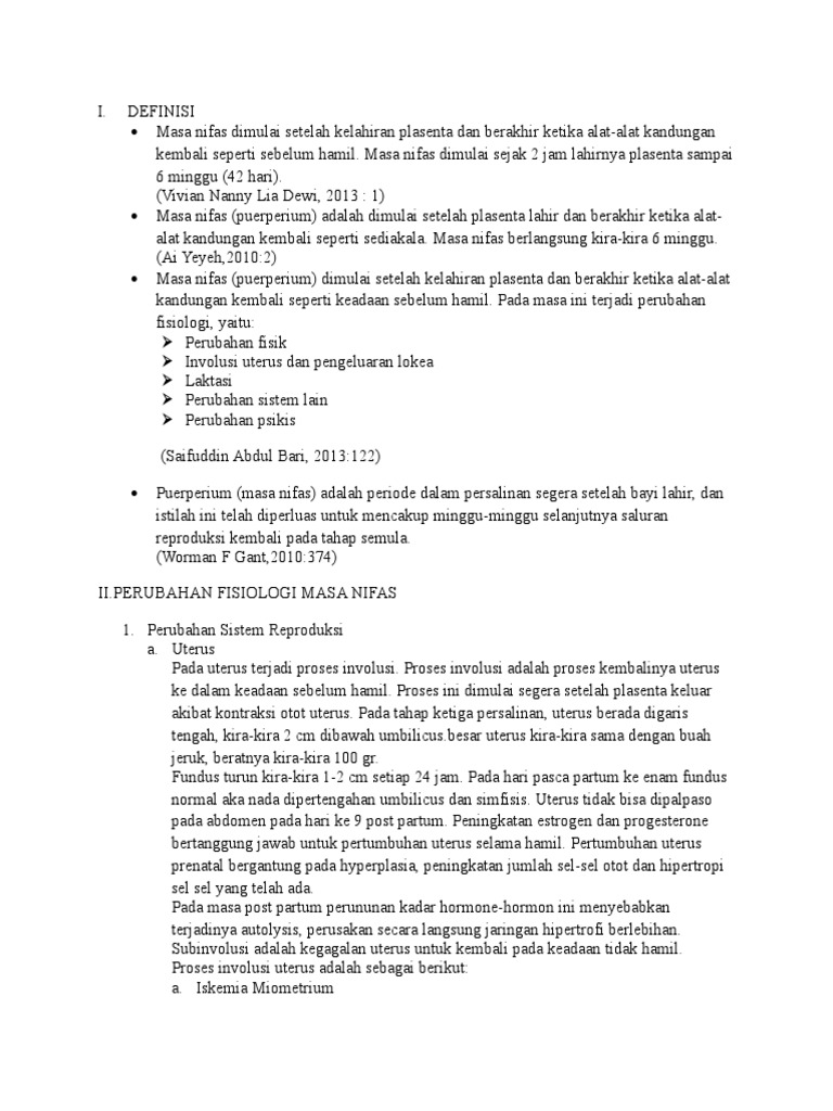LP Anemia Pada Ibu Nifas | PDF