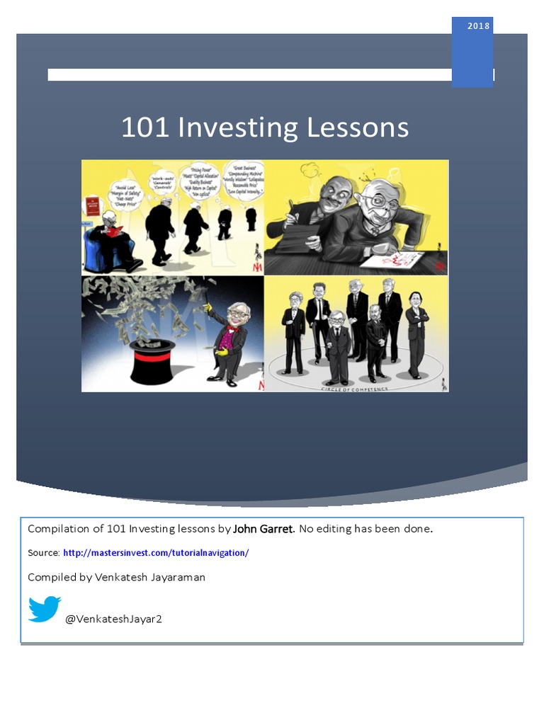 Investment Tutorials (Master Invest) - 2018 | PDF | Value Investing ...