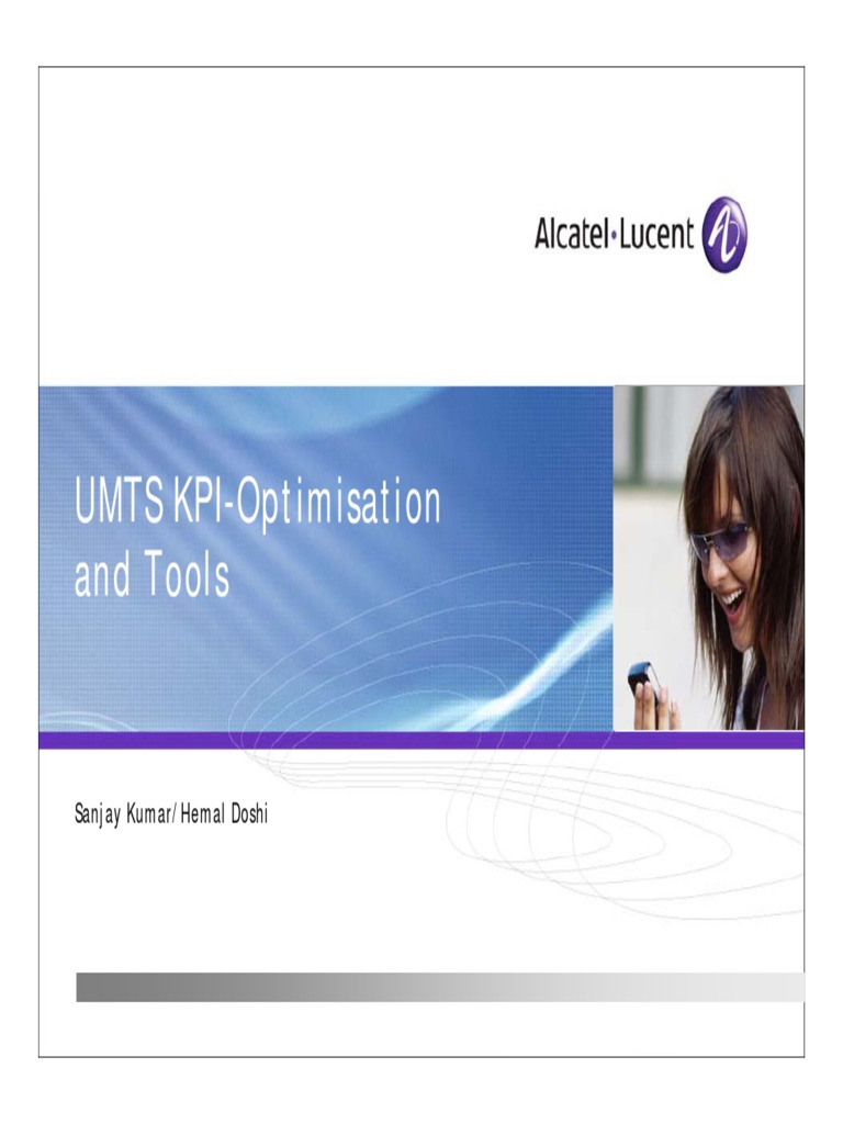 KPI Optimisation Tools | PDF | High Speed Packet Access ...