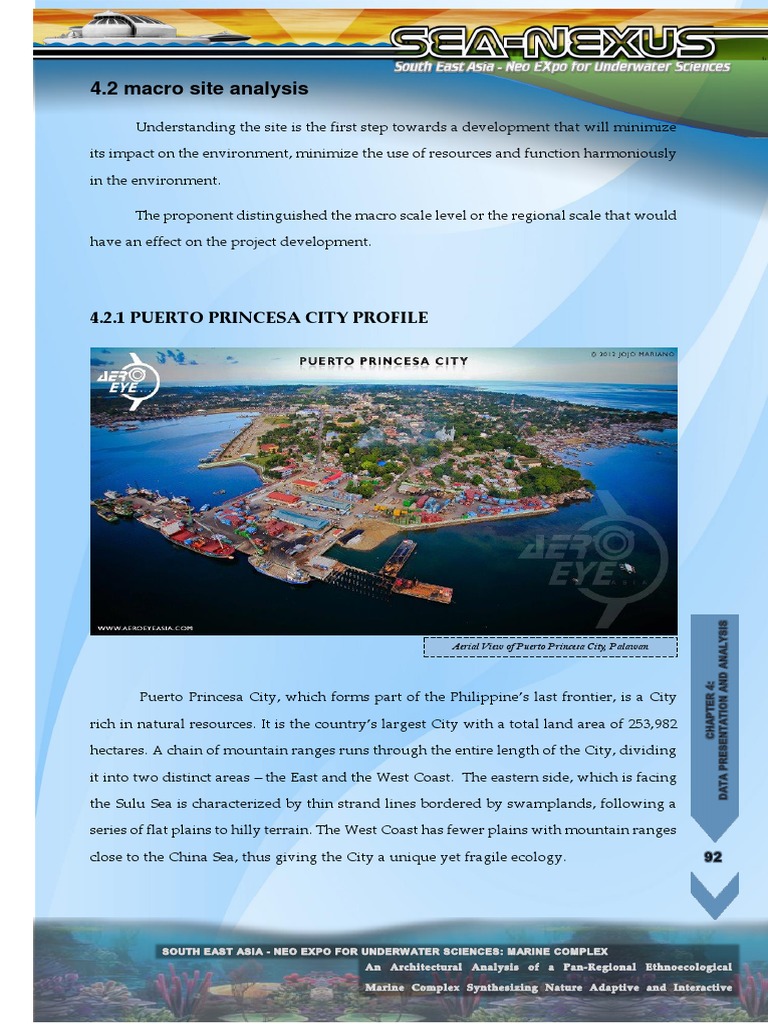 Puerto Princesa Macro Site Analysis | PDF | Natural Environment ...
