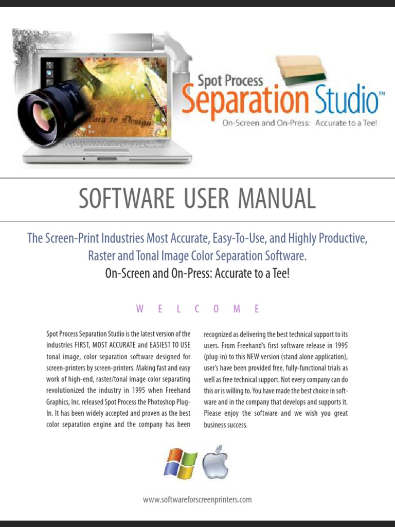 Separation Studio User Guide | PDF | Installation (Computer Programs ...