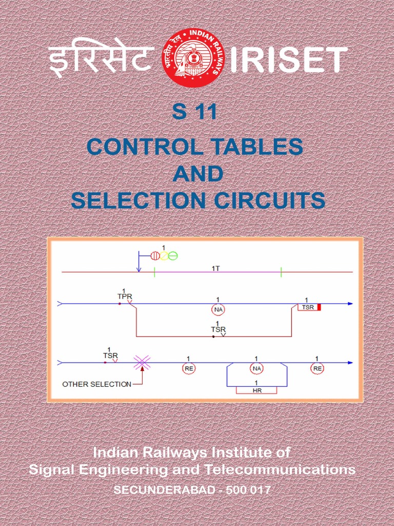 S11Control Table & Selection Circuits PDF | PDF | Relay | Lock ...