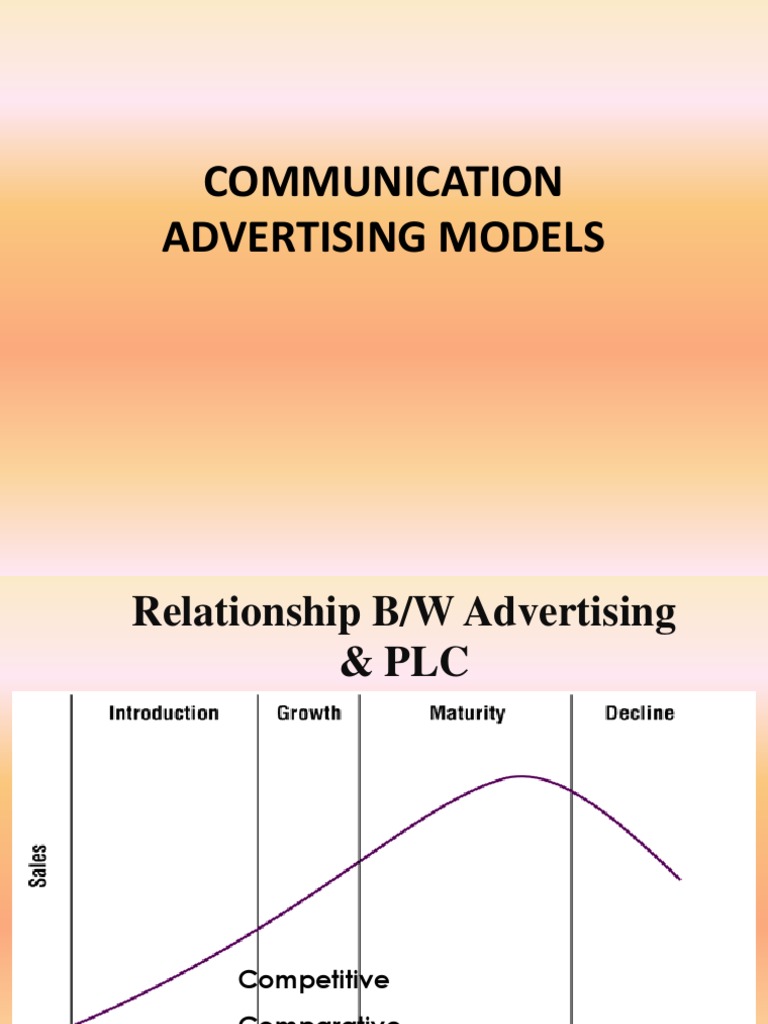 Advertising Model | PDF | Target Audience | Advertising